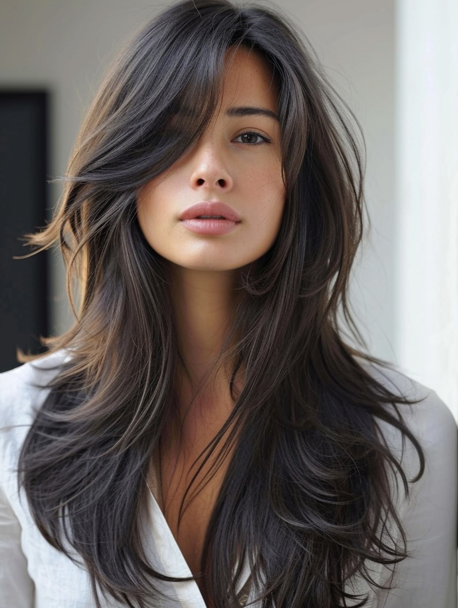 53 Trendy Long Layered Haircuts for 2024