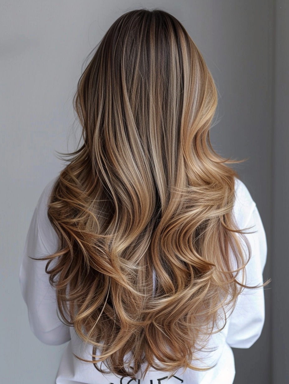 50+ Trendy Long Layered Haircuts for 2024