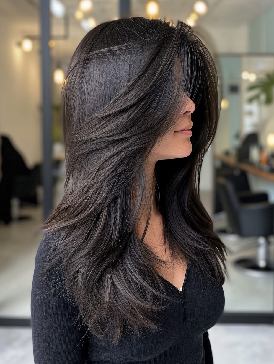 53 Trendy Long Layered Haircuts for 2024