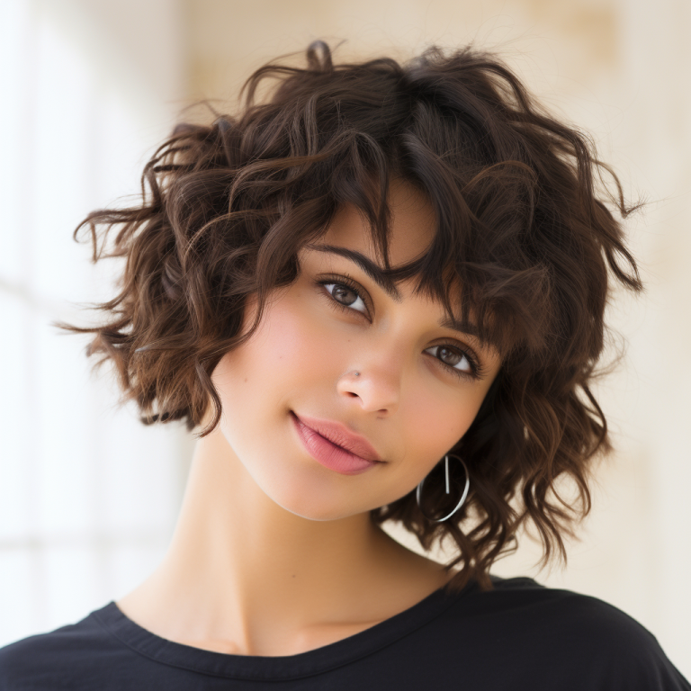 Embracing the Curl: 30 Short Curly Hairstyles 2024
