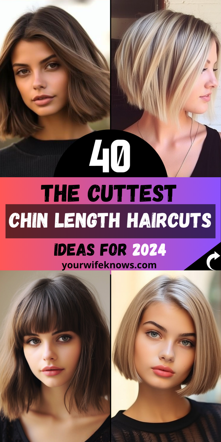 The 40 Trendiest Chin Length Haircut ideas of 2024