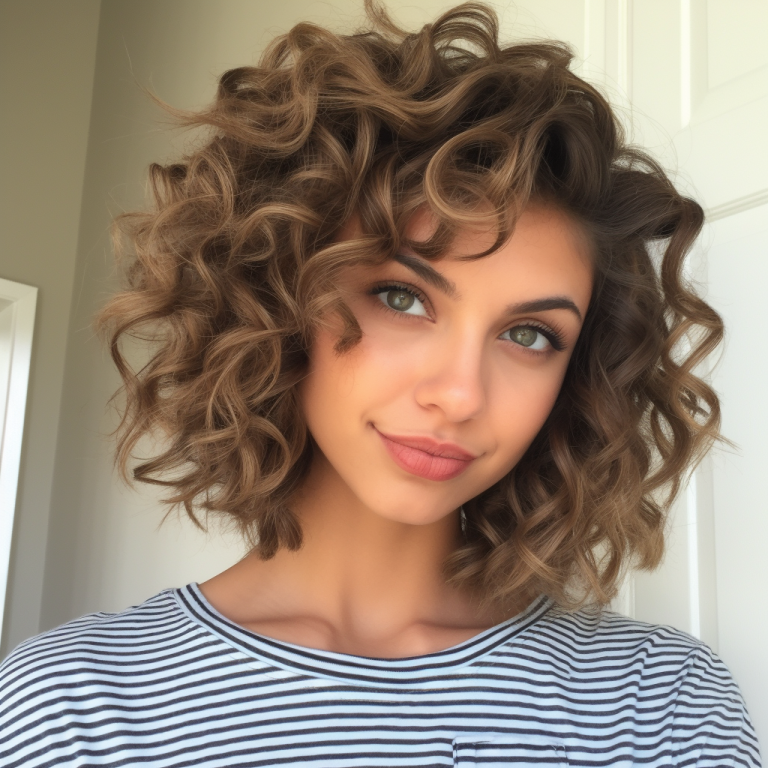 Embracing the Curl: 30 Short Curly Hairstyles 2024