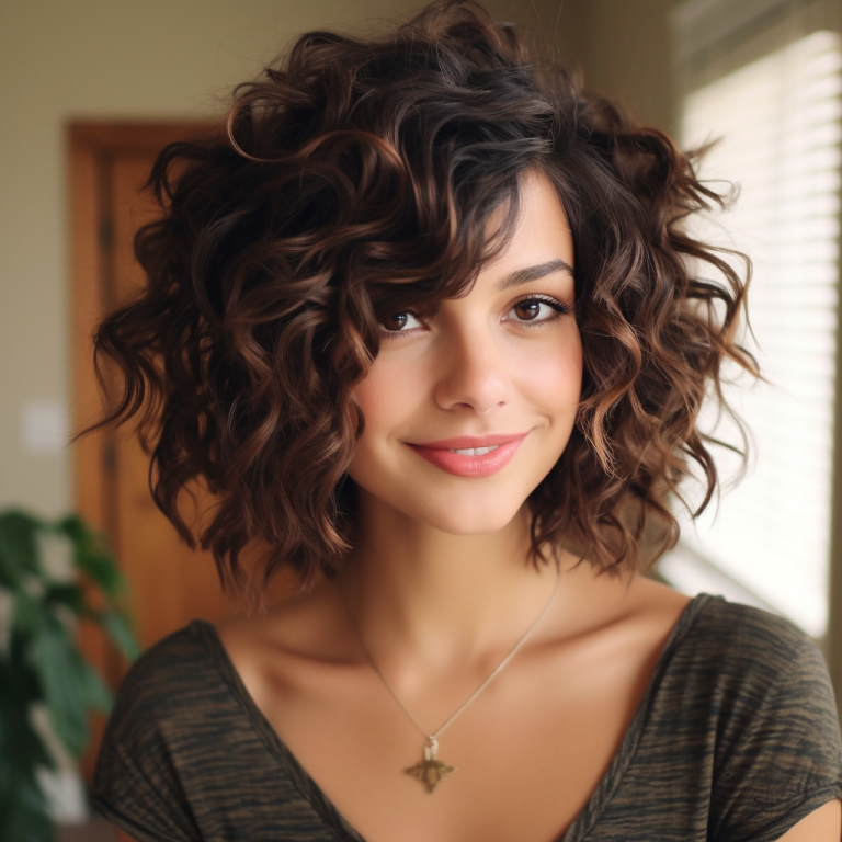 Embracing the Curl: 30 Short Curly Hairstyles 2024