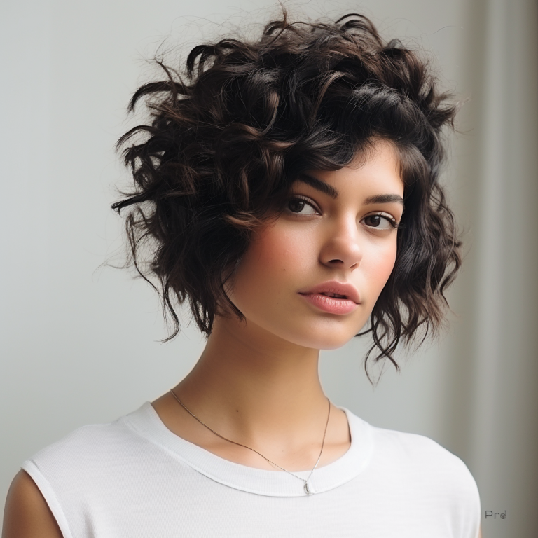 Embracing the Curl: 30 Short Curly Hairstyles 2024