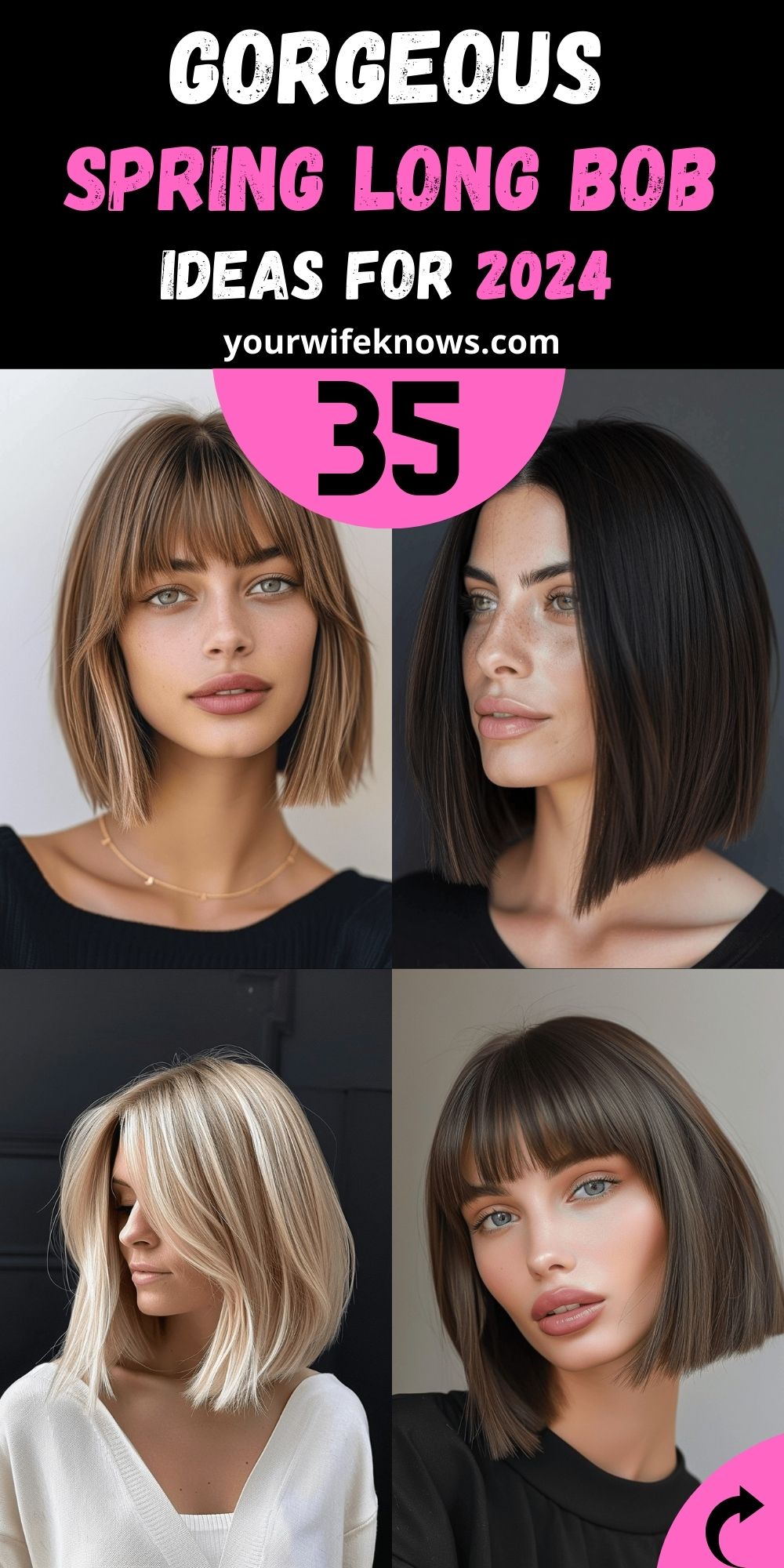 35 Staggering Spring Long Bob Haircut Ideas You Should Try in 2024