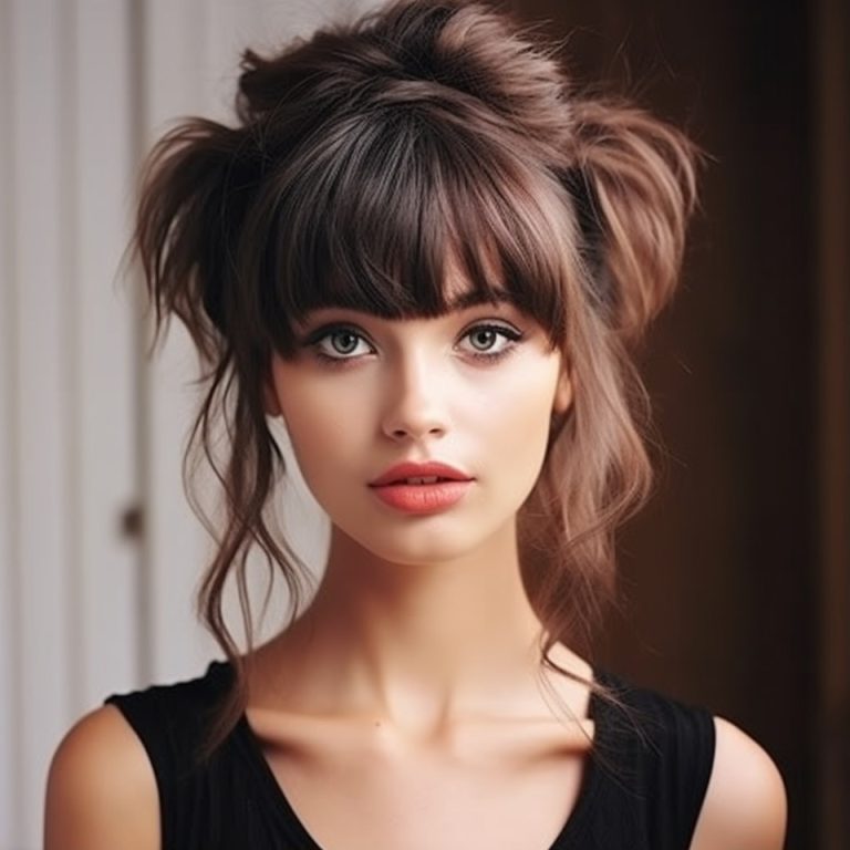 36 Stunning Bangs Hairstyle ideas for 2024