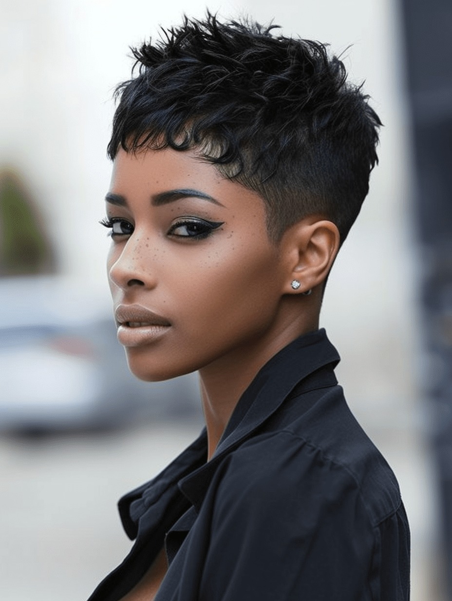 The Evolution of Very Short Pixie Haircuts for Black Women in 2024 | 18 ...