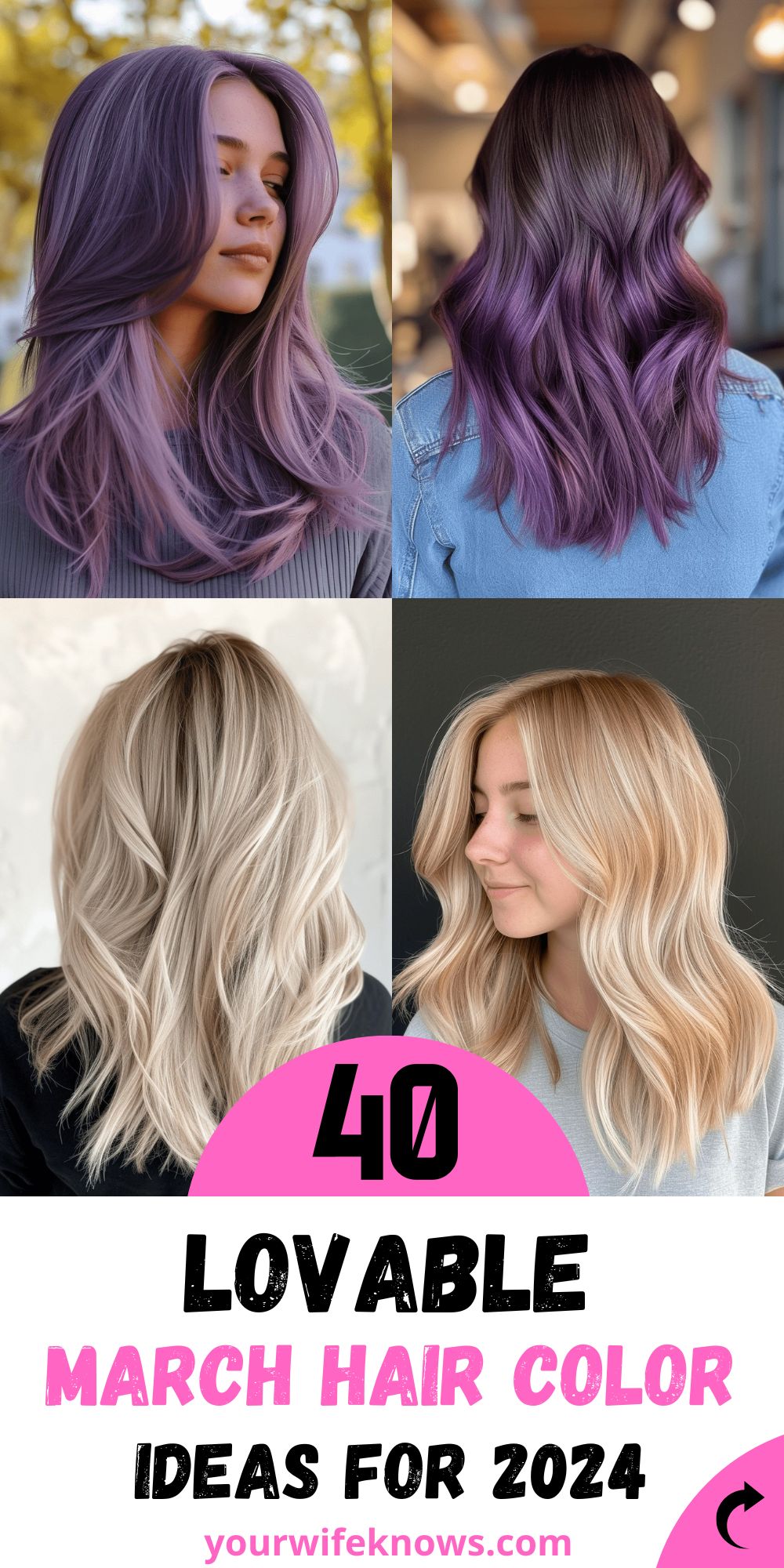 40 Dazzling March Hair Color Ideas 2024: Spring into Style with Fun and ...