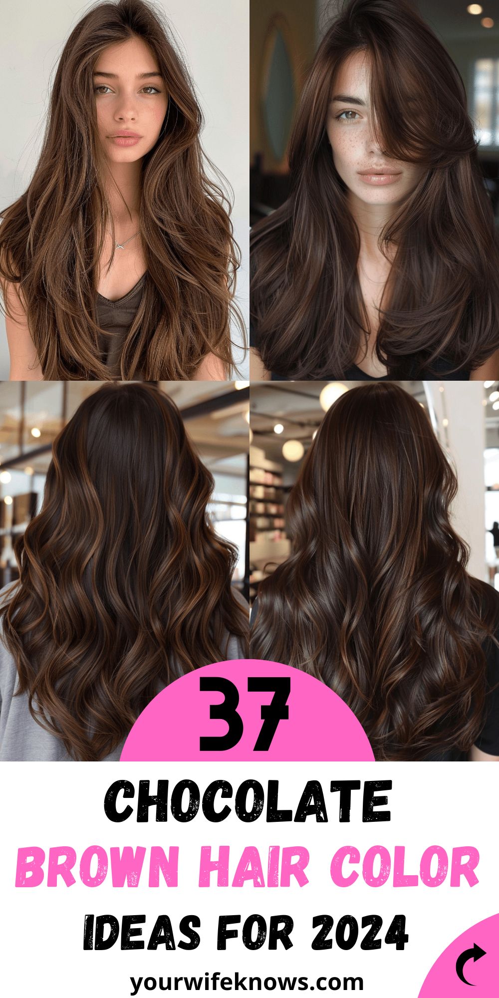 37 Chocolate Brown Hair Color Ideas