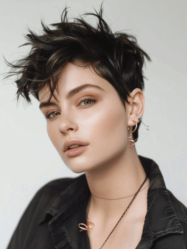 28 Funky Pixie Cut Ideas: A Blend of Edginess and Sophistication