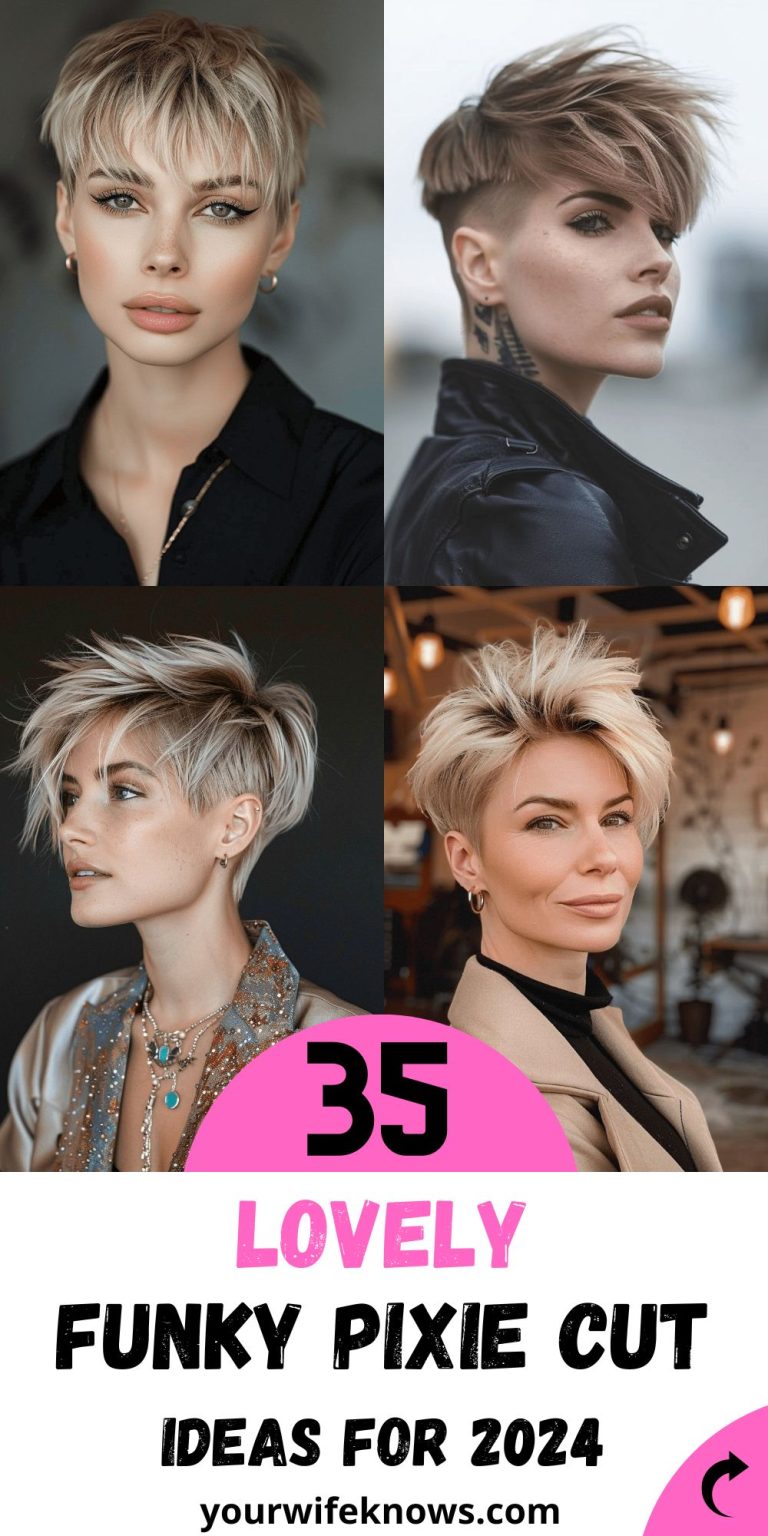 28 Funky Pixie Cut Ideas: A Blend of Edginess and Sophistication