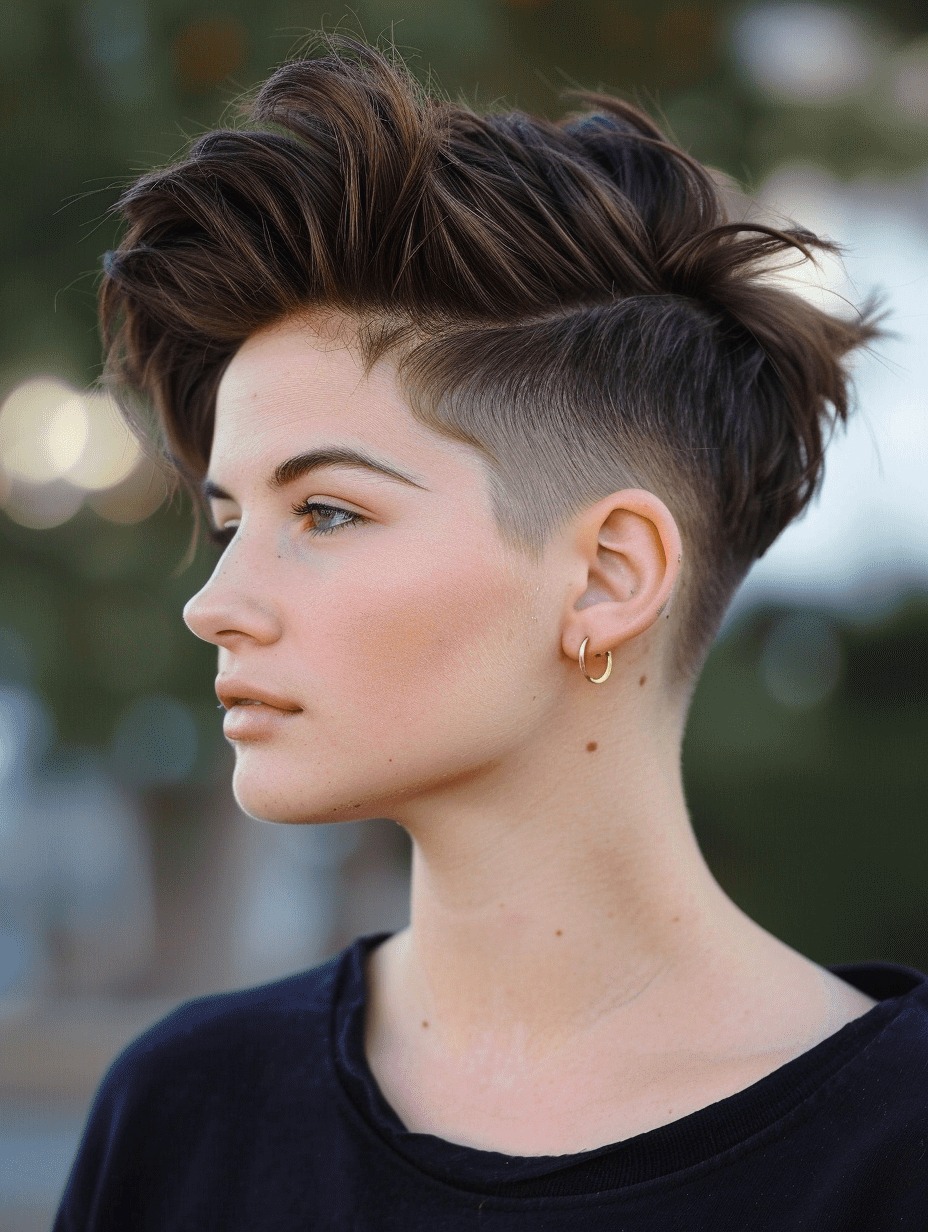 28 Funky Pixie Cut Ideas: A Blend of Edginess and Sophistication