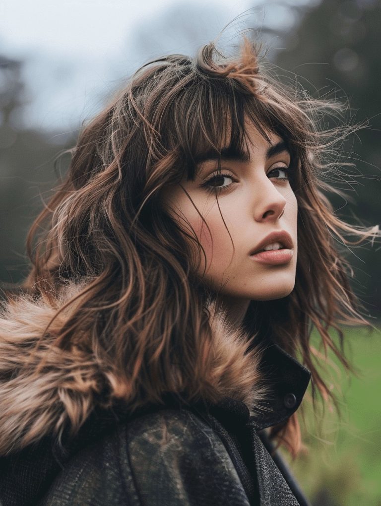 35 Flattering Wolf Cut: A Style Guide for Every Woman