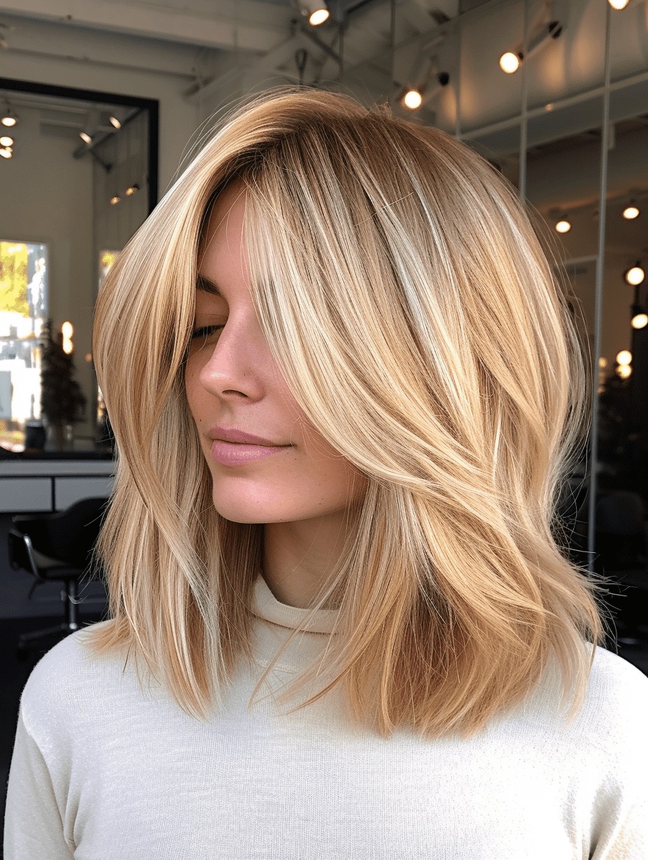 47 Striking Spring Haircut Shoulder Length Ideas for 2024