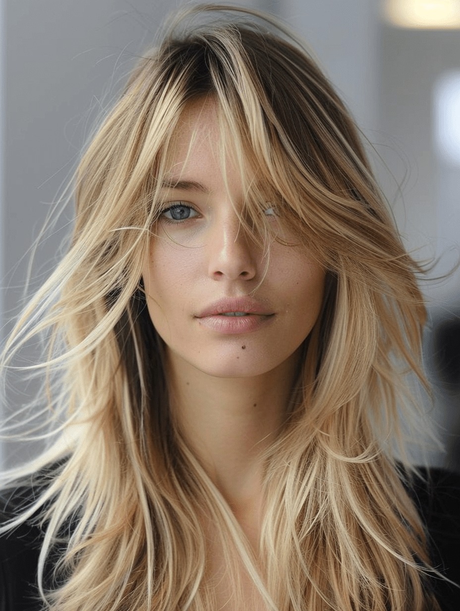 24 Sleek Hairstyles for Long, Straight Hair: Ideas for 2024