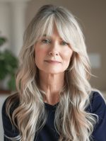 Embracing Elegance: 25 Long Haircuts for Women Over 50