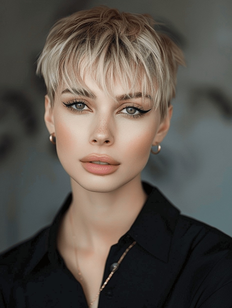 28 Funky Pixie Cut Ideas: A Blend of Edginess and Sophistication