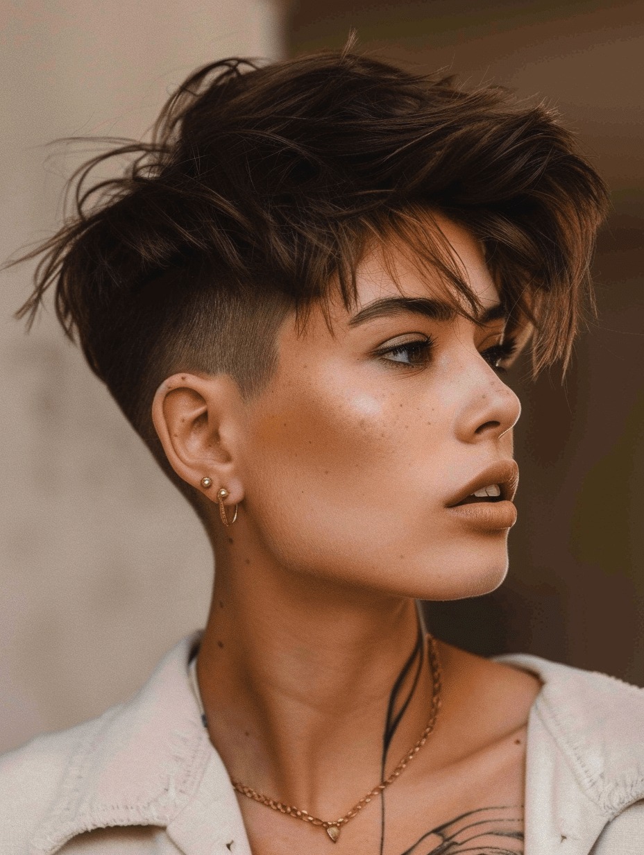 28 Funky Pixie Cut Ideas: A Blend of Edginess and Sophistication