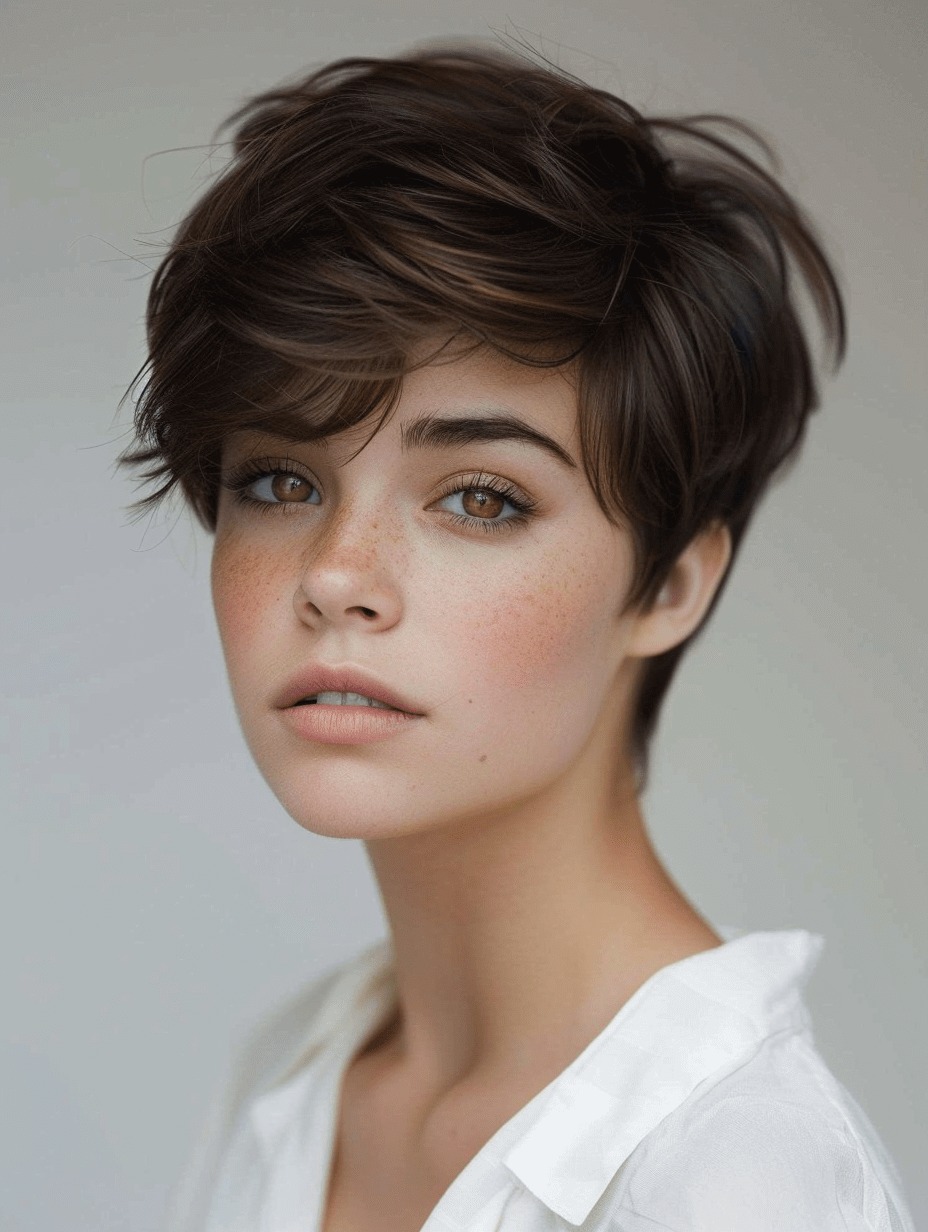 30 Short Styles to Accentuate Your Feature: Flattering Haircuts for ...