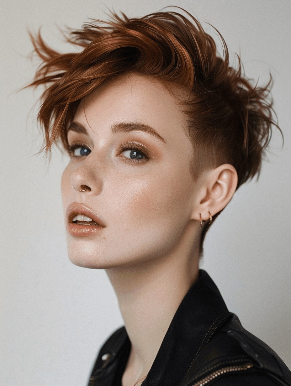 28 Funky Pixie Cut Ideas: A Blend of Edginess and Sophistication