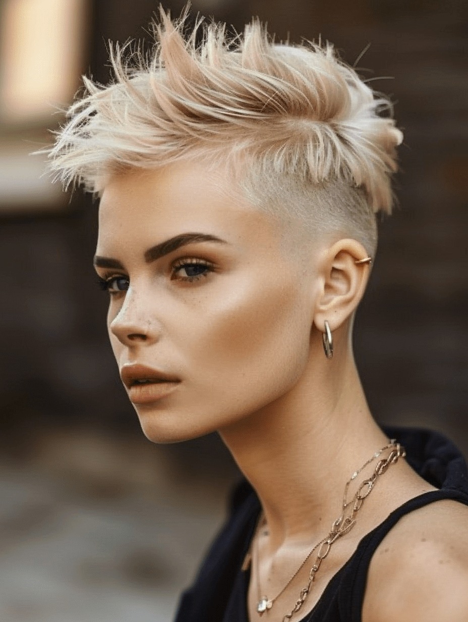 28 Funky Pixie Cut Ideas: A Blend of Edginess and Sophistication