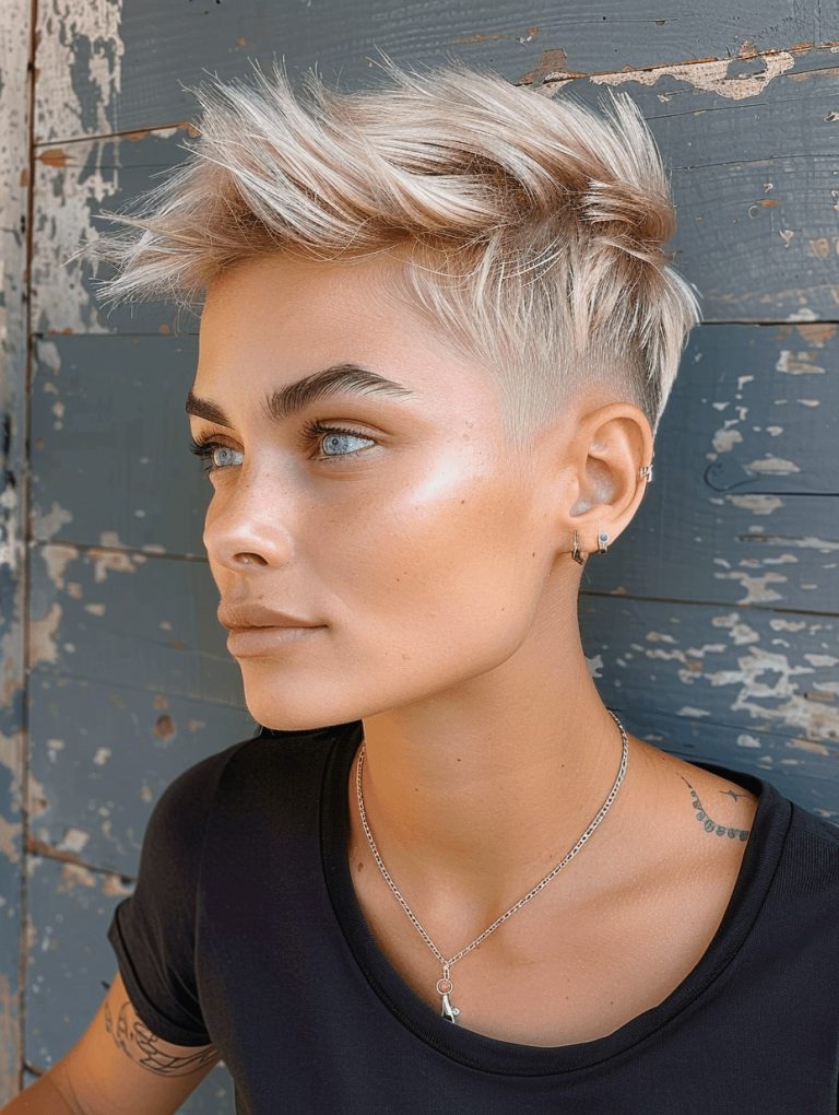 28 Funky Pixie Cut Ideas: A Blend of Edginess and Sophistication