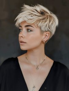 28 Funky Pixie Cut Ideas: A Blend of Edginess and Sophistication