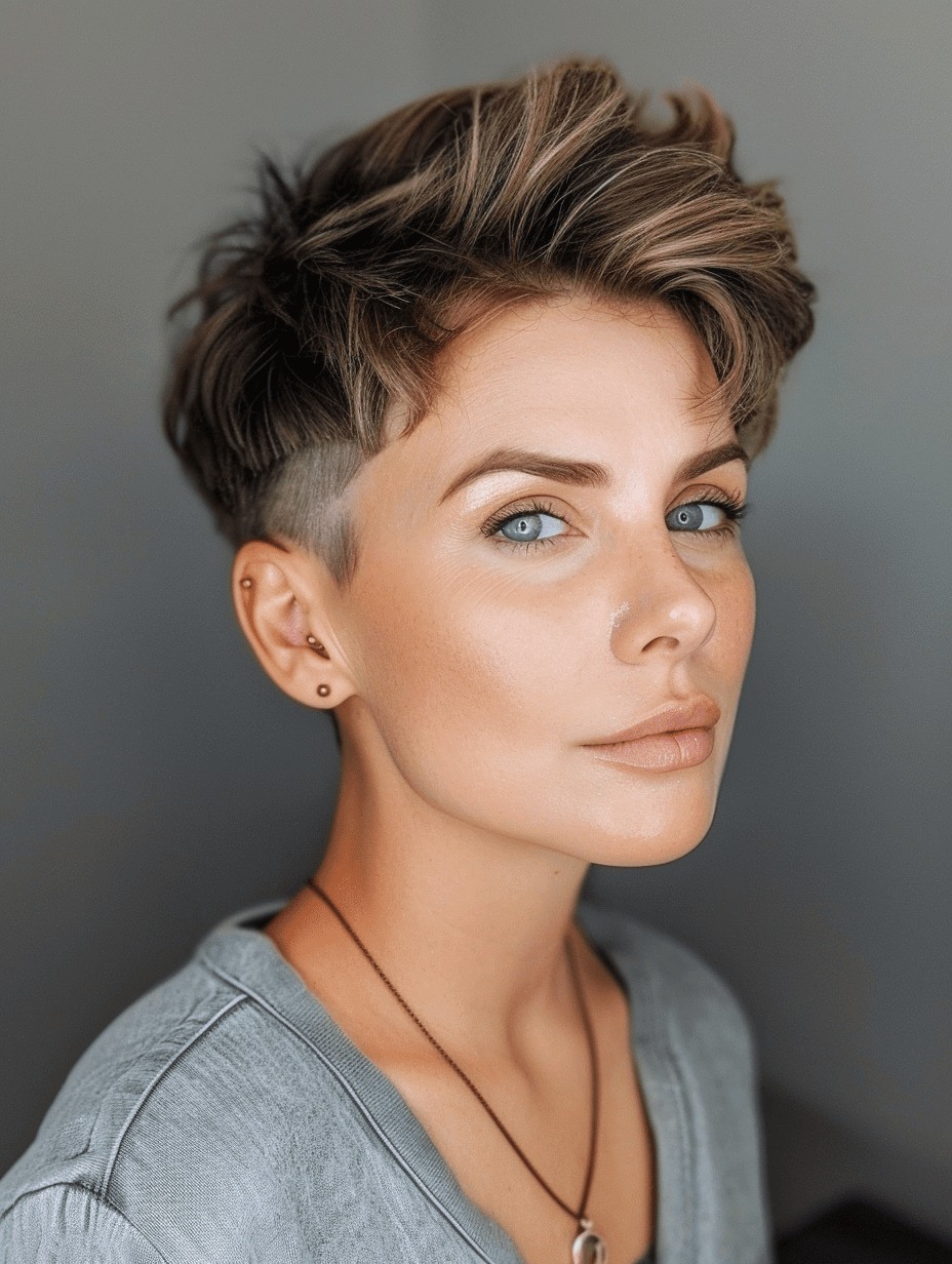 28 Funky Pixie Cut Ideas: A Blend of Edginess and Sophistication