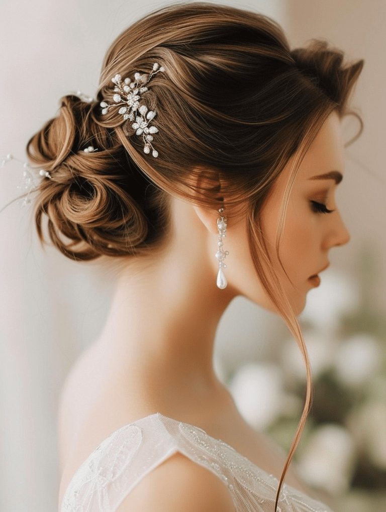 48 Marvelous Long Hair Wedding Hairstyles for Brides in Spring 2024