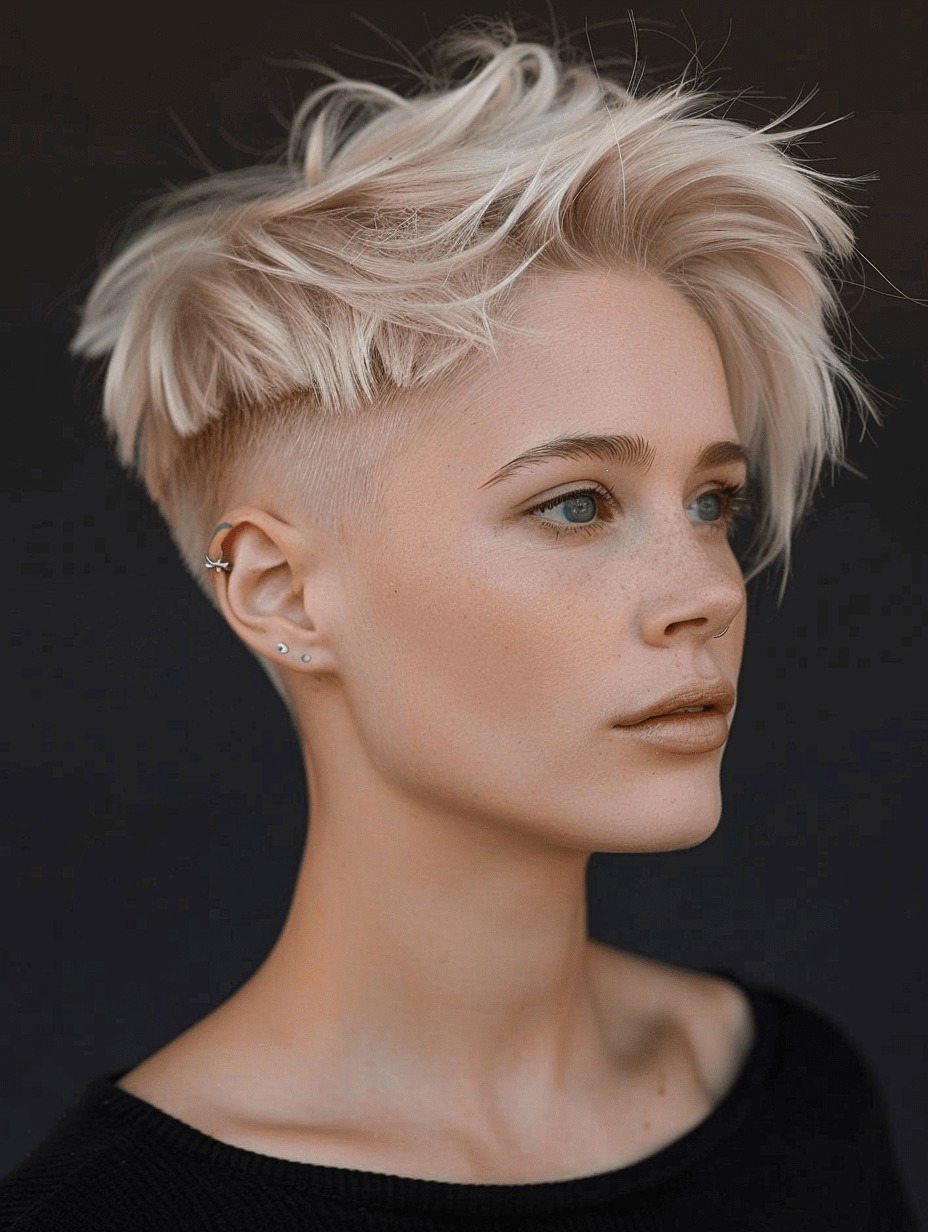 28 Funky Pixie Cut Ideas: A Blend of Edginess and Sophistication