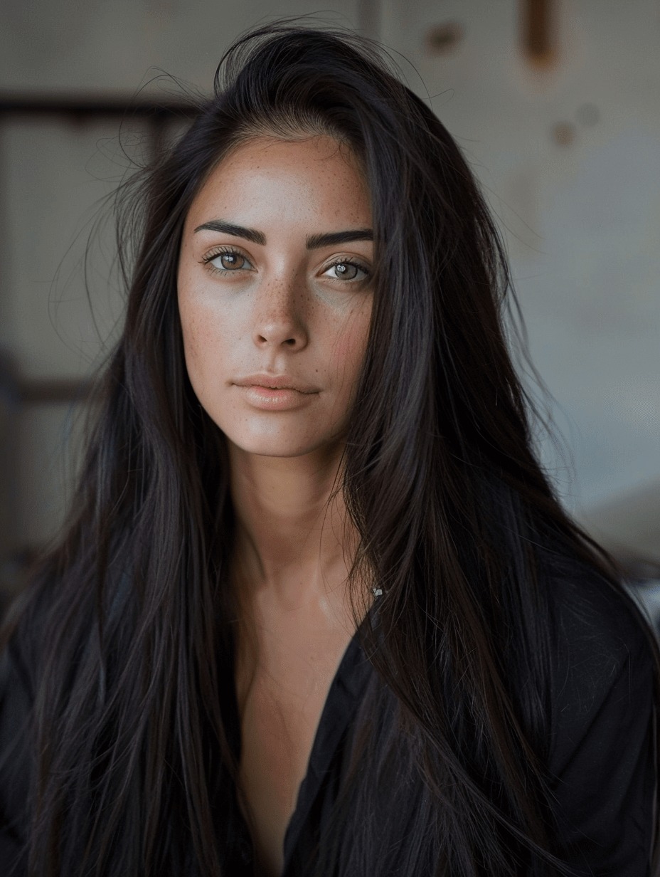 24 Sleek Hairstyles for Long, Straight Hair: Ideas for 2024