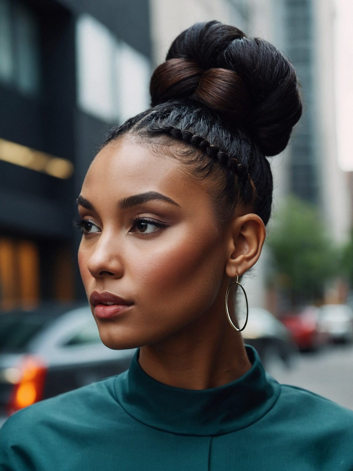 41 Sleek Bun Hairstyles for Black Women: A Style Guide