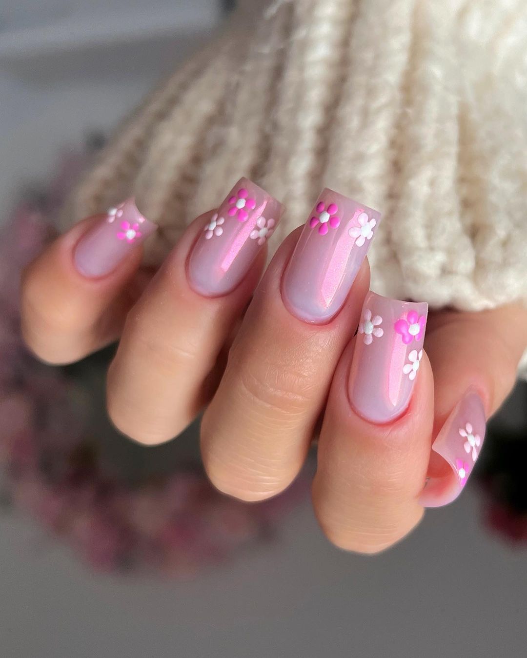 54 Charming Pink Nails: From Soft to Neon