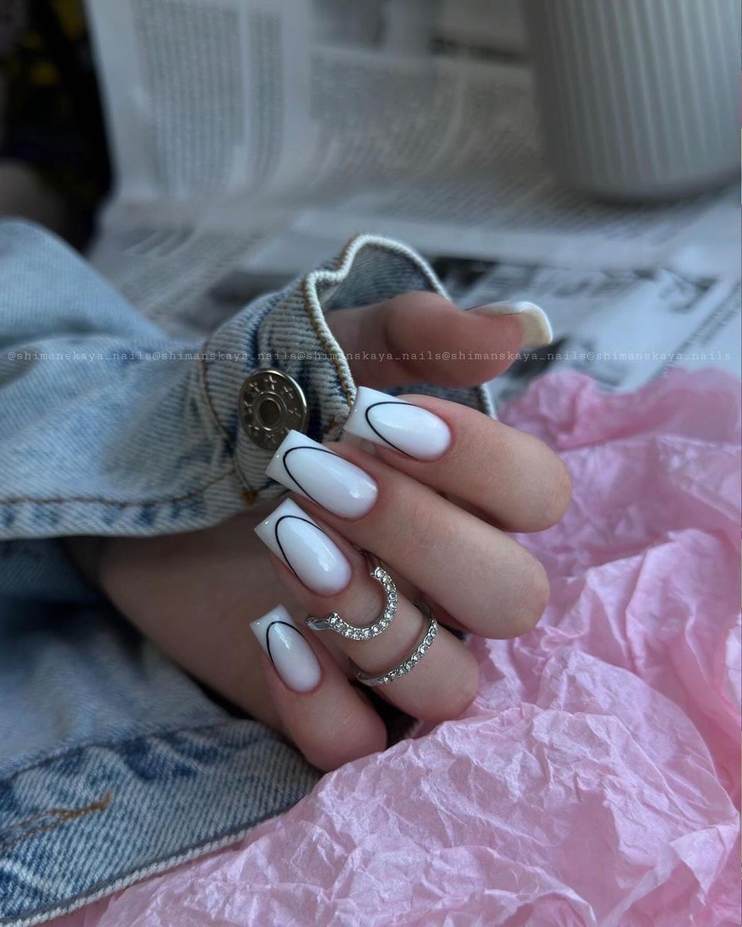 44 Captivating White Nail Designs to Elevate Your Manicure Game