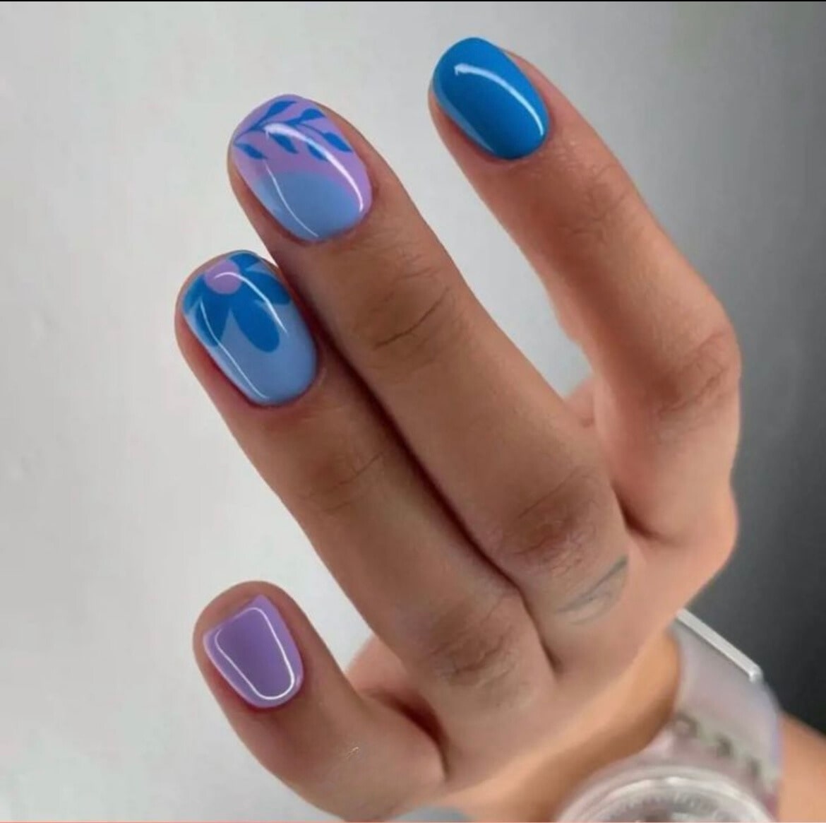 33 Summer Blue Nails Ideas: Spanning the waves of the Blue Ocean