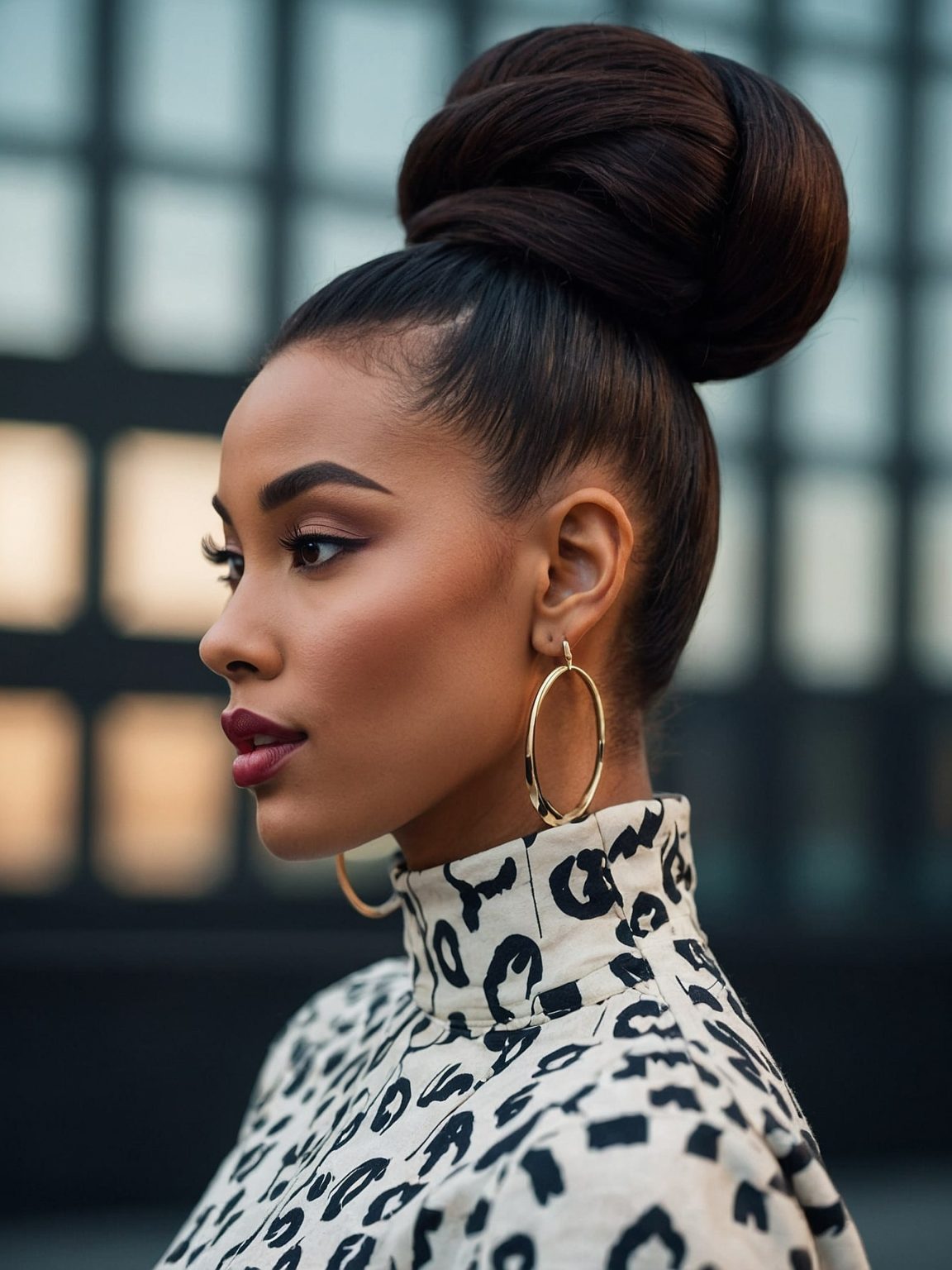 41 Sleek Bun Hairstyles for Black Women: A Style Guide