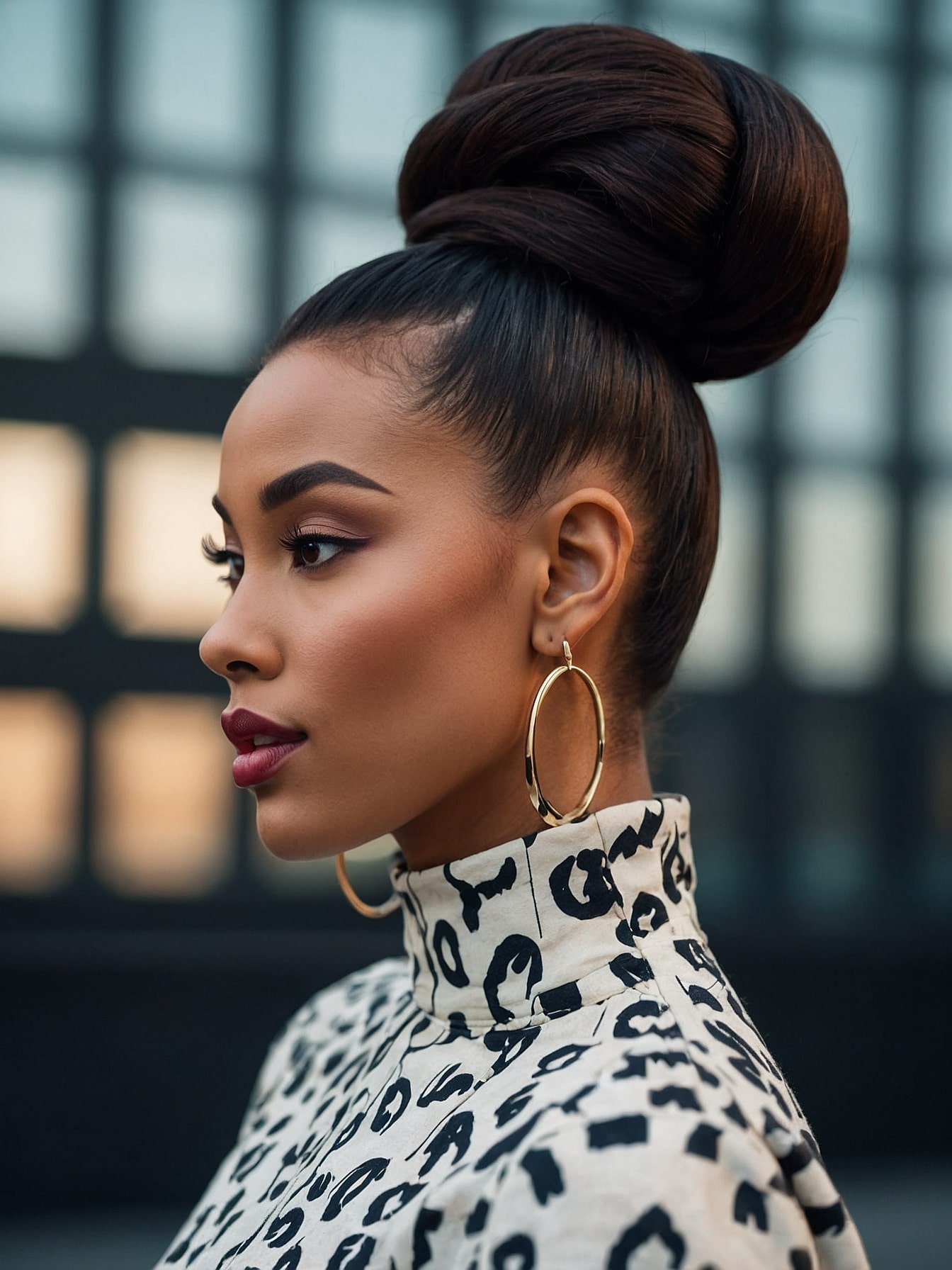 41 Sleek Bun Hairstyles for Black Women: A Style Guide
