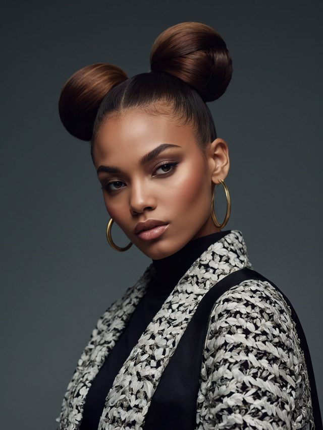 41 Sleek Bun Hairstyles for Black Women: A Style Guide