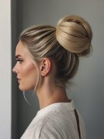 35 Sleek Chic Bun Hairstyles: A Visual Journey