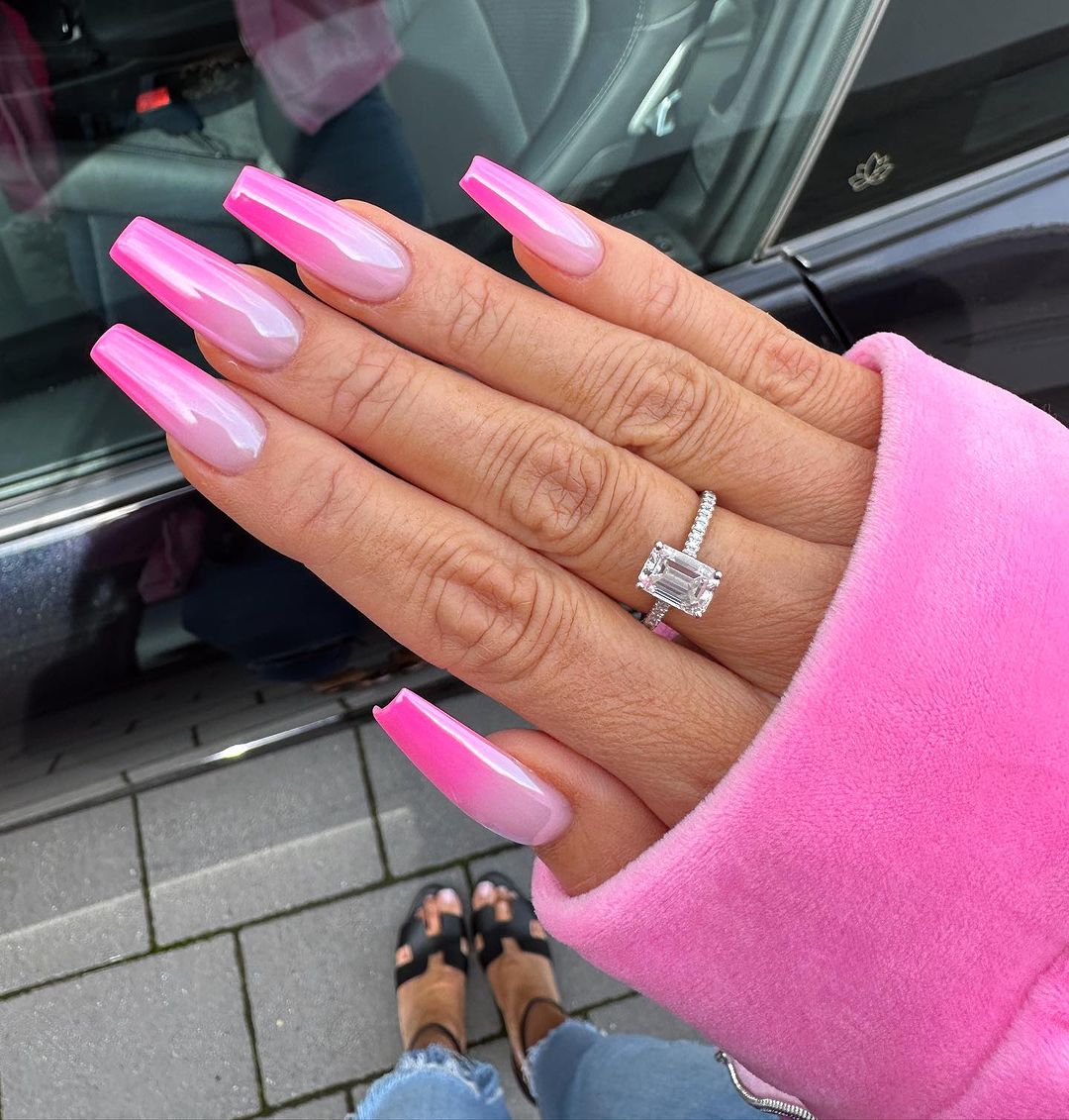 54 Charming Pink Nails: From Soft to Neon