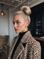 35 Sleek Chic Bun Hairstyles: A Visual Journey