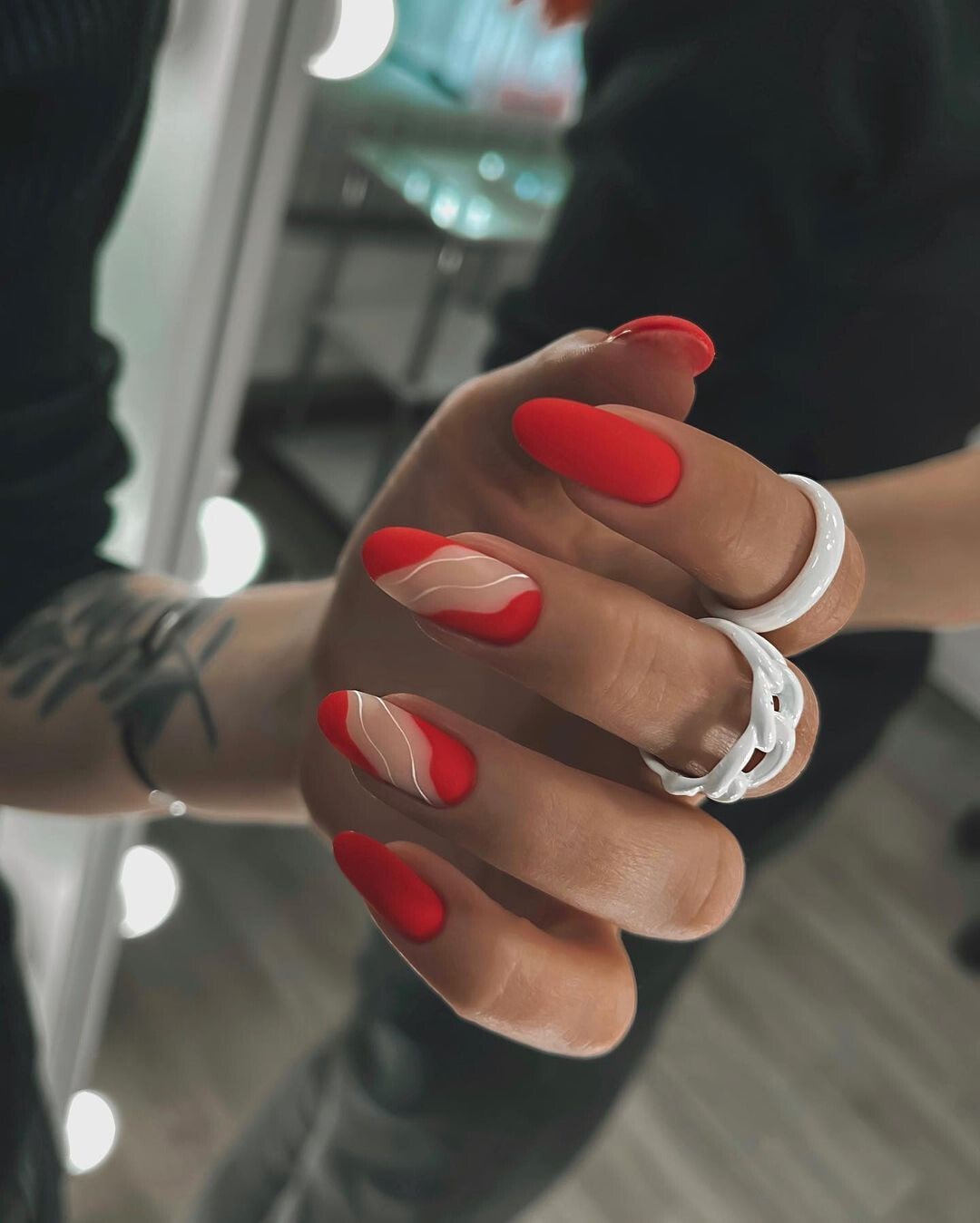 40 Vivid Red Nails Ideas: A Spectrum of Style