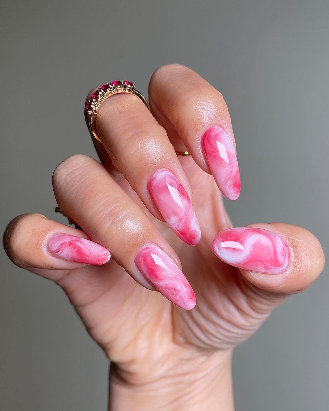 54 Charming Pink Nails: From Soft to Neon