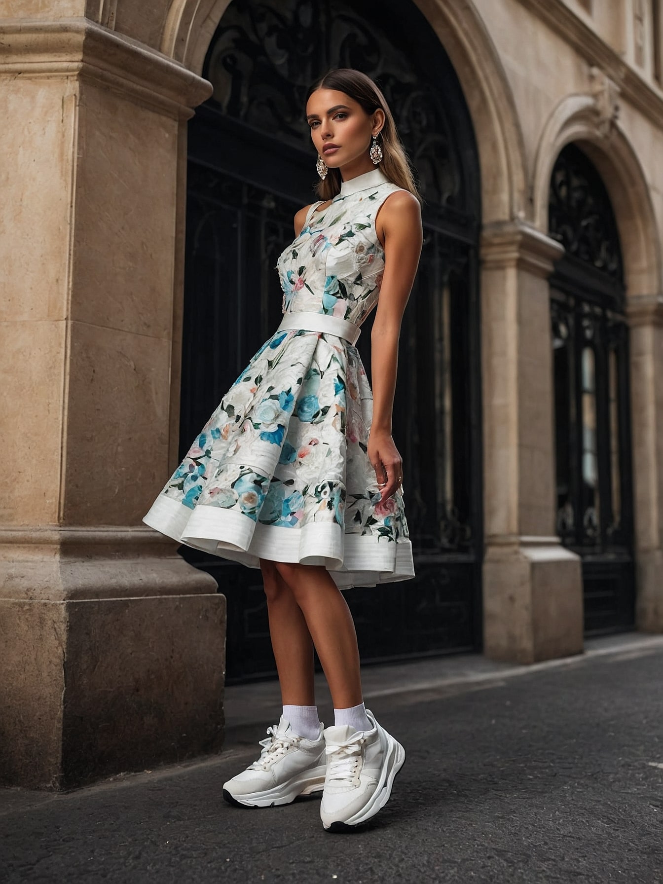 40 Dress and Sneakers Outfit Ideas: A 2024 Guide to Effortless Chic