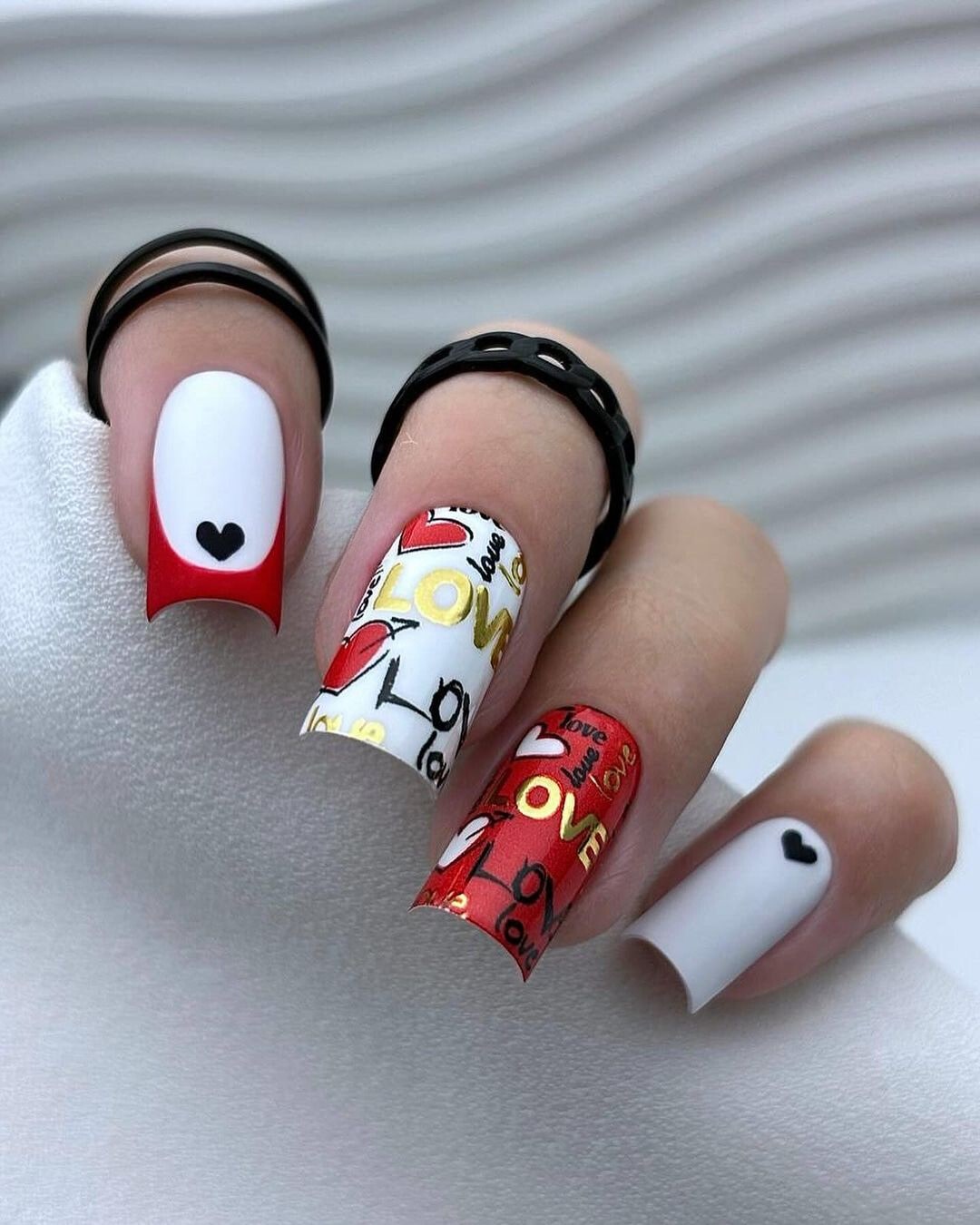 40 Vivid Red Nails Ideas: A Spectrum of Style