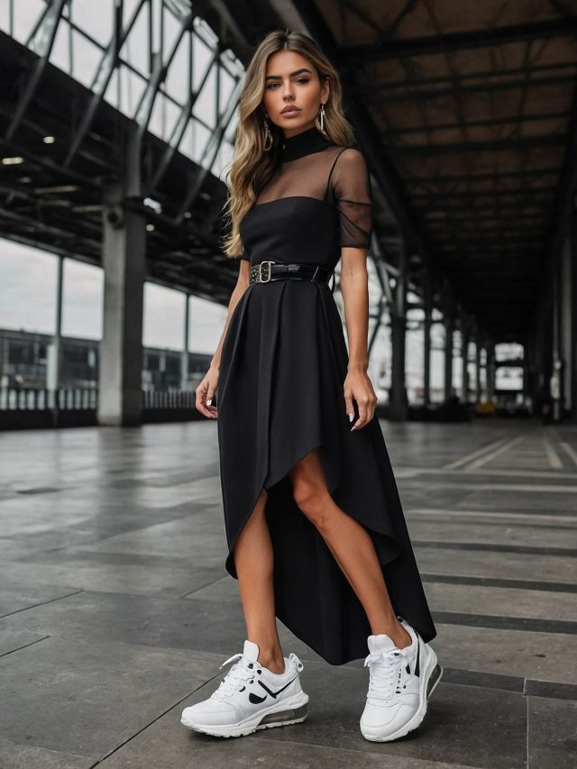 40 Dress and Sneakers Outfit Ideas: A 2024 Guide to Effortless Chic