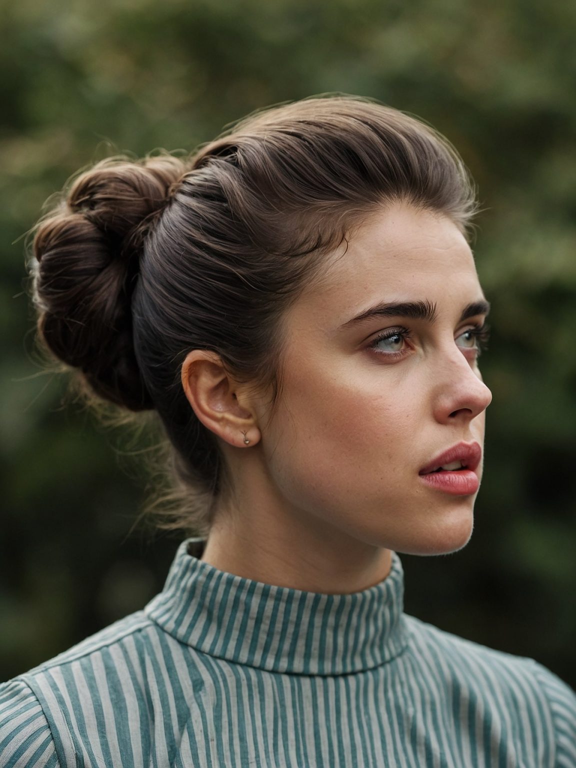 35 Sleek Chic Bun Hairstyles: A Visual Journey