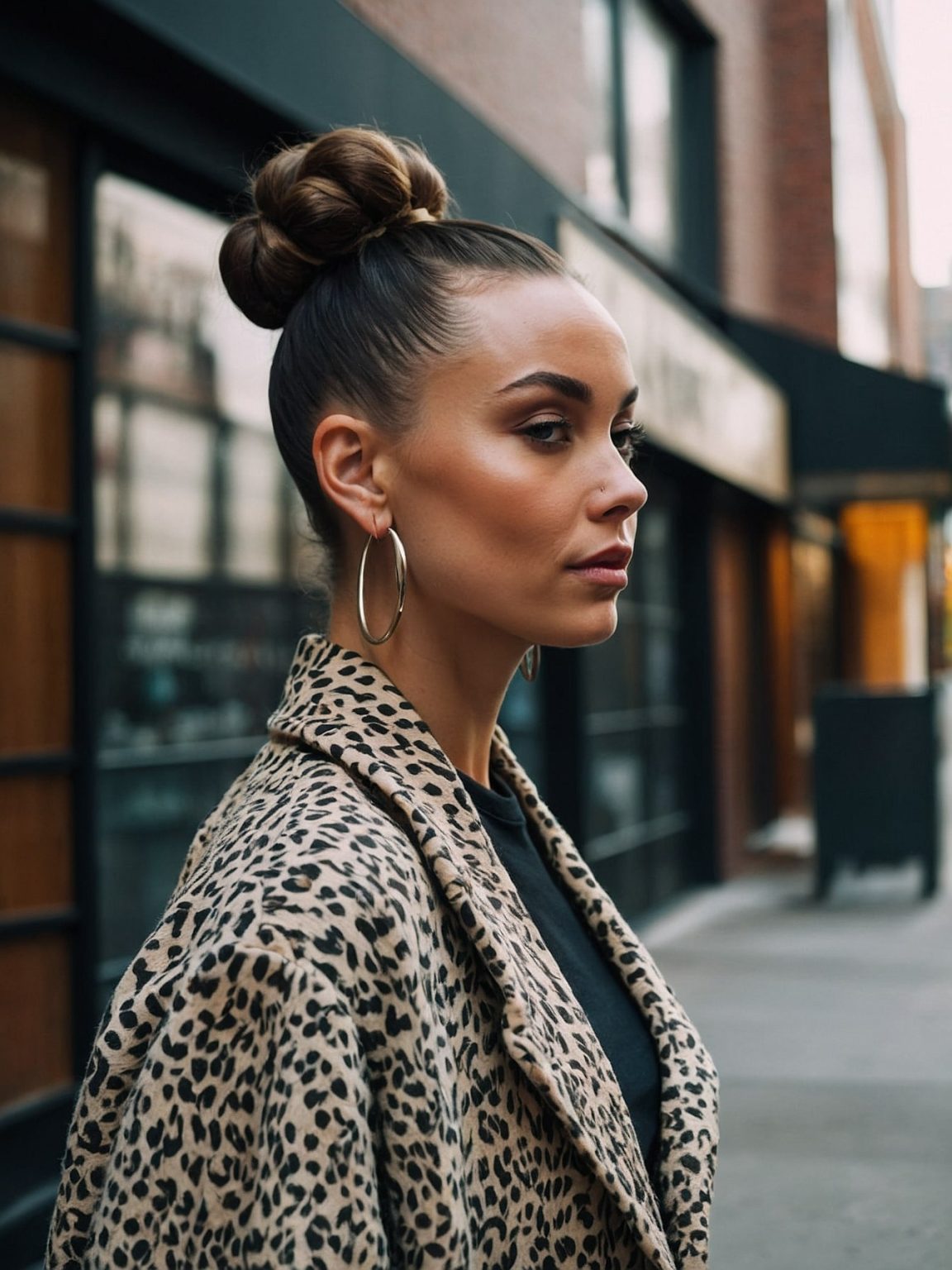 35 Sleek Chic Bun Hairstyles: A Visual Journey