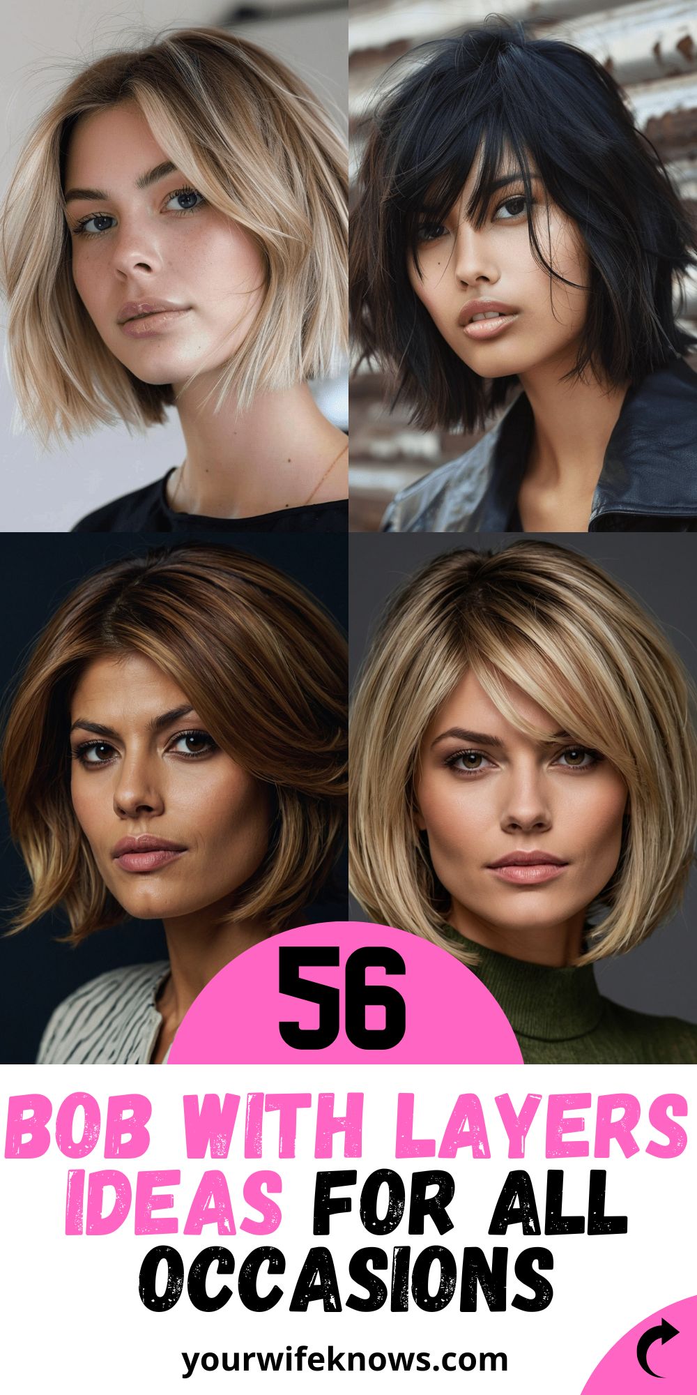 56 Stylish Layers: The Ultimate Bob Haircut Lookbook
