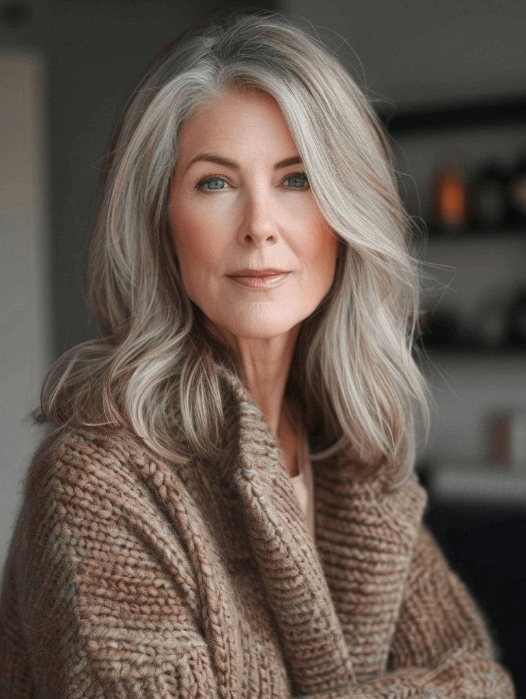 Graceful Transitions: 44 Chic Medium-Length Haircuts for the Fabulous ...